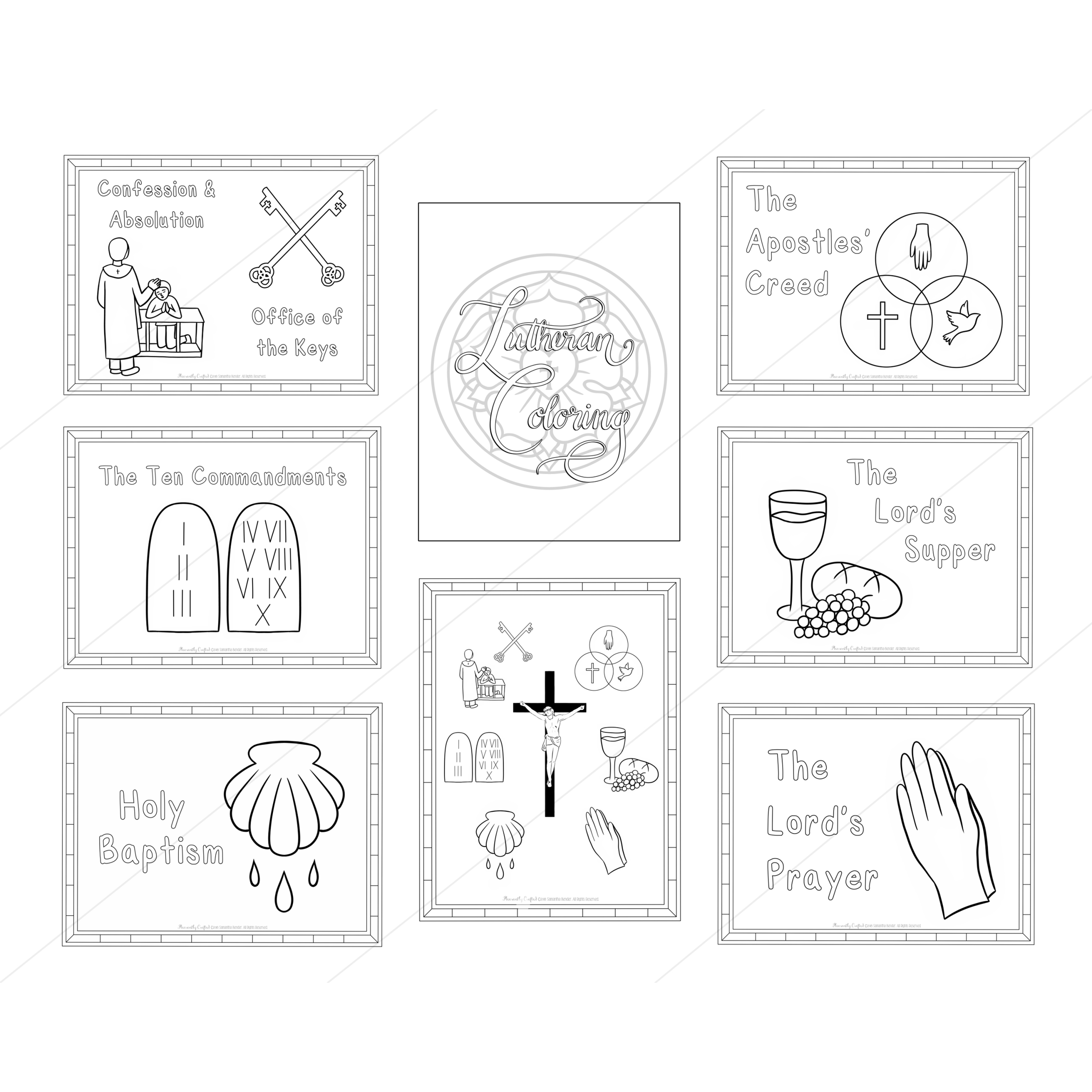 samantha coloring pages